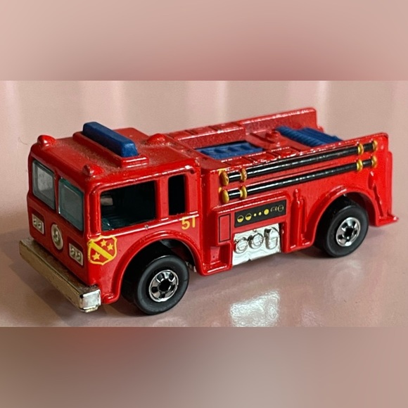 Hot Wheels | Toys | Vintage Hot Wheels 978 Fire Eater Fire Truck Red ...